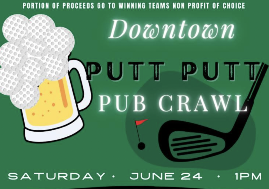 Downtown Putt Putt Pub Crawl - Downtown St. Joseph, Missouri