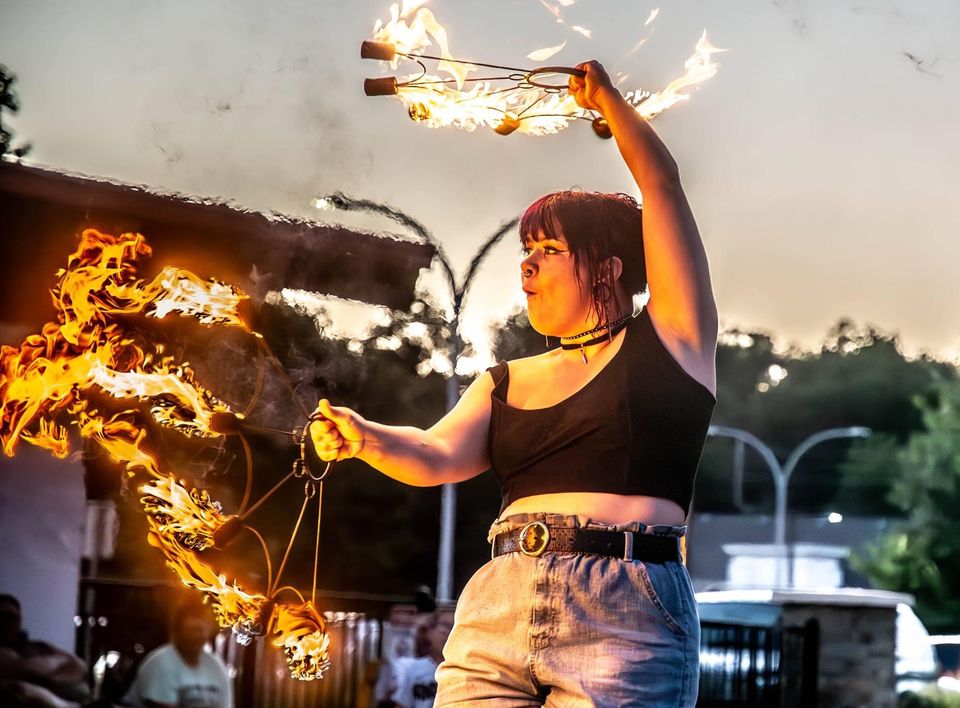 Pyro Flow July Fire & Flow Jam with SKIP GLITCH - Downtown St. Joseph ...