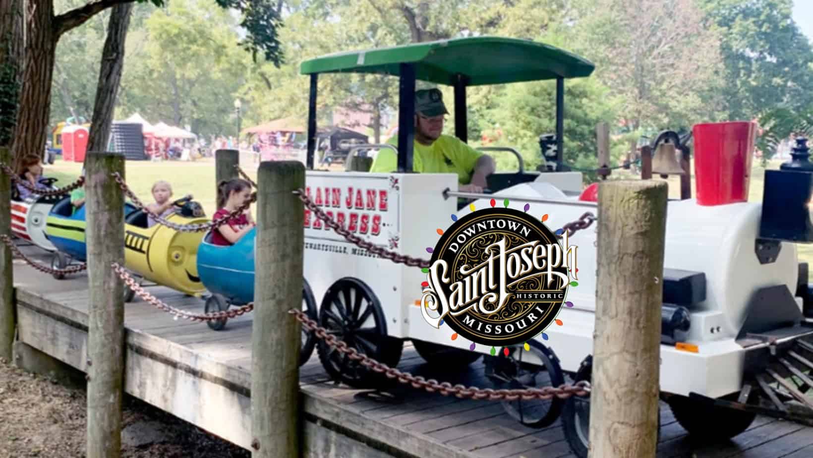 FREE Kids Train Rides in Coleman Hawkins Park - Downtown St. Joseph ...